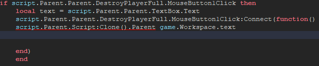 Workspace Is Not A Valid Member Of Screengui Players Nuil Box Playergui Screengui Scripting