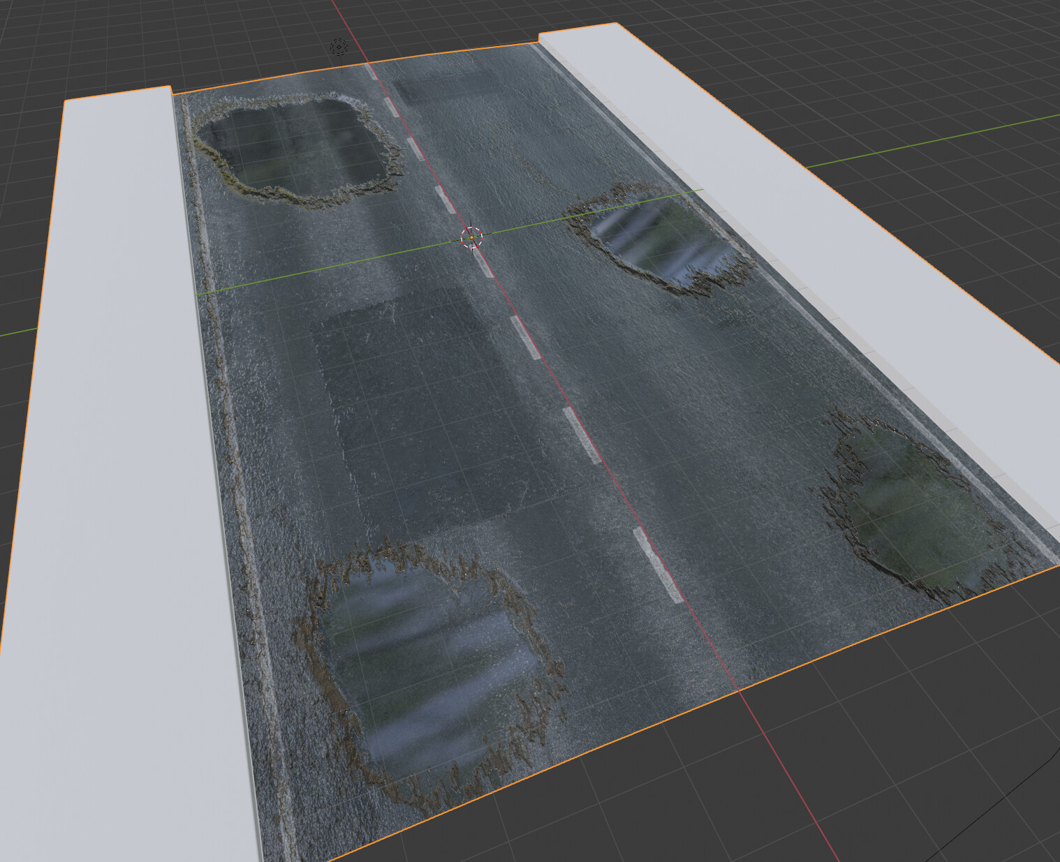 road texture blender