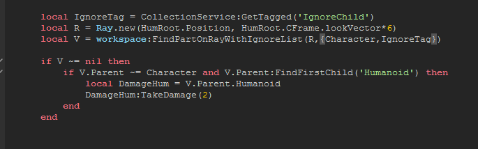 Raycast Help W Collectionservice Scripting Support Developer Forum Roblox