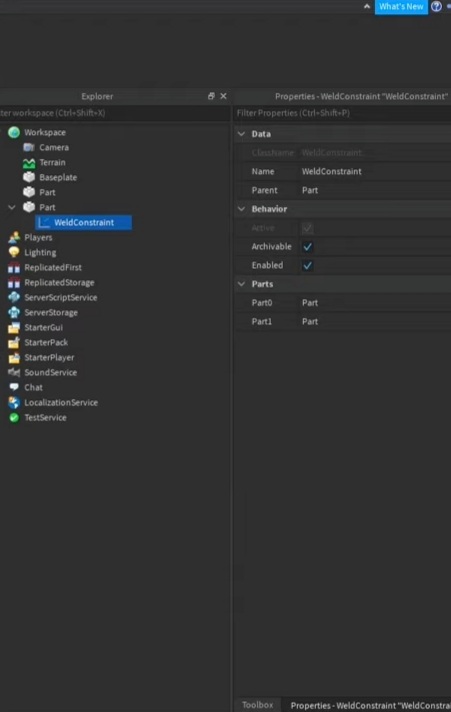How can I make a line between 2 parts? - Game Design Support ...