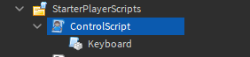 Why is my Keyboard Module Script not registering as a child of my ...
