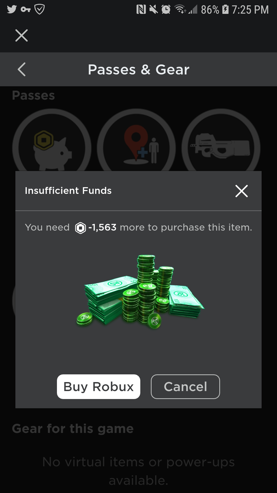 Purchase Failed with a negative requirement - Website Bugs - Developer ...