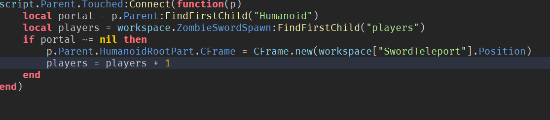 Attempt To Perform Arithmetic (add) On Instance And number - Scripting Support - Developer Forum ...