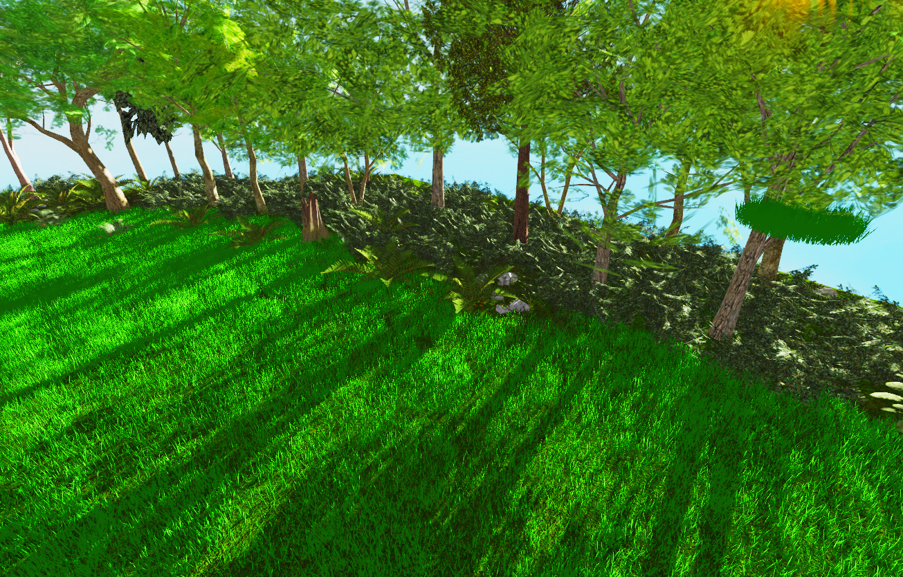 Future is Bright Studio: Tree mesh shadows - Building Support ...