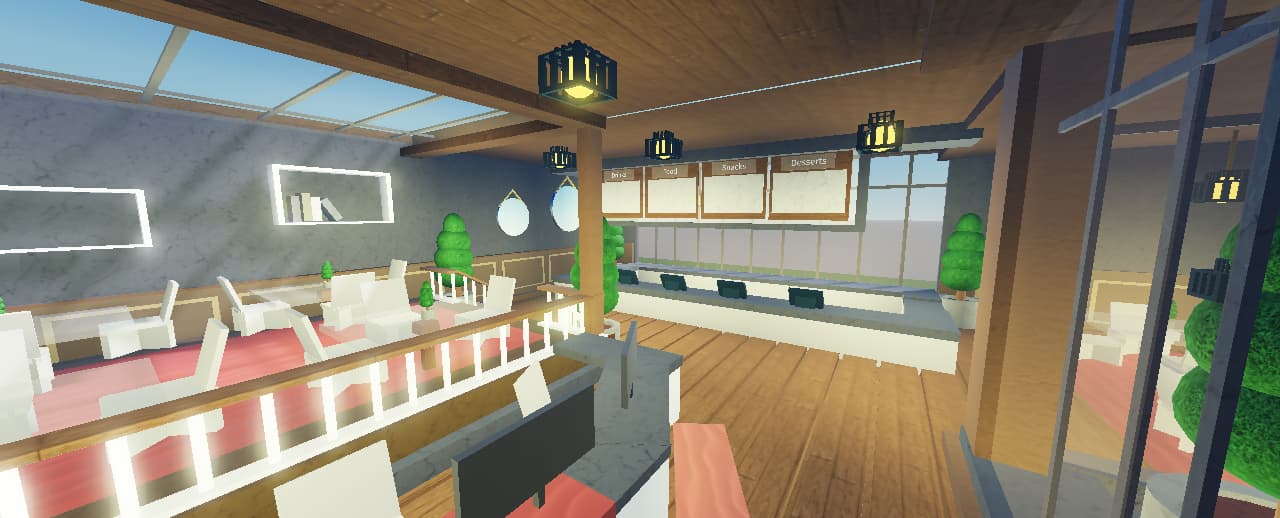 My First Cafe Build - Creations Feedback - Developer Forum | Roblox