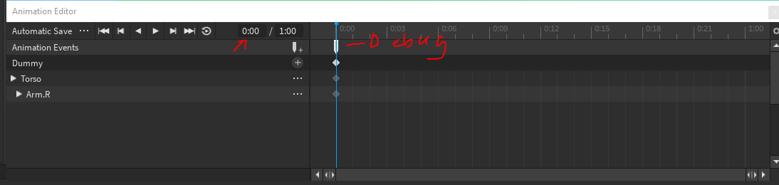GetMarkerReachedSignal isnt firing on an animation with 1 event and at the 0:00 position ...