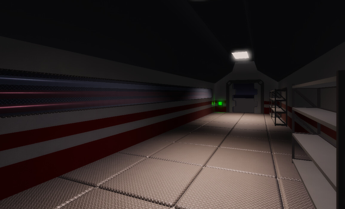 Made a hallway for my lab project. Feedback once again appreciated ...