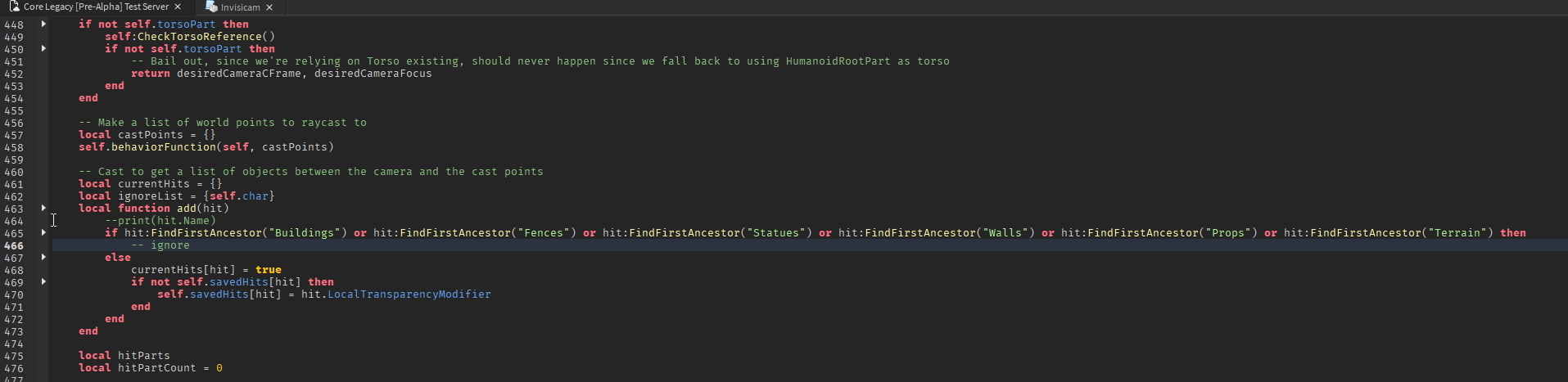 Invisicam / zoom hybrid - Scripting Support - Developer Forum | Roblox