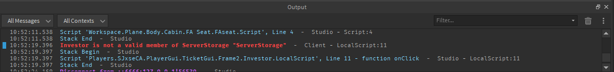 Tool not being detected in ServerStorage by script - Scripting Support - Developer Forum | Roblox