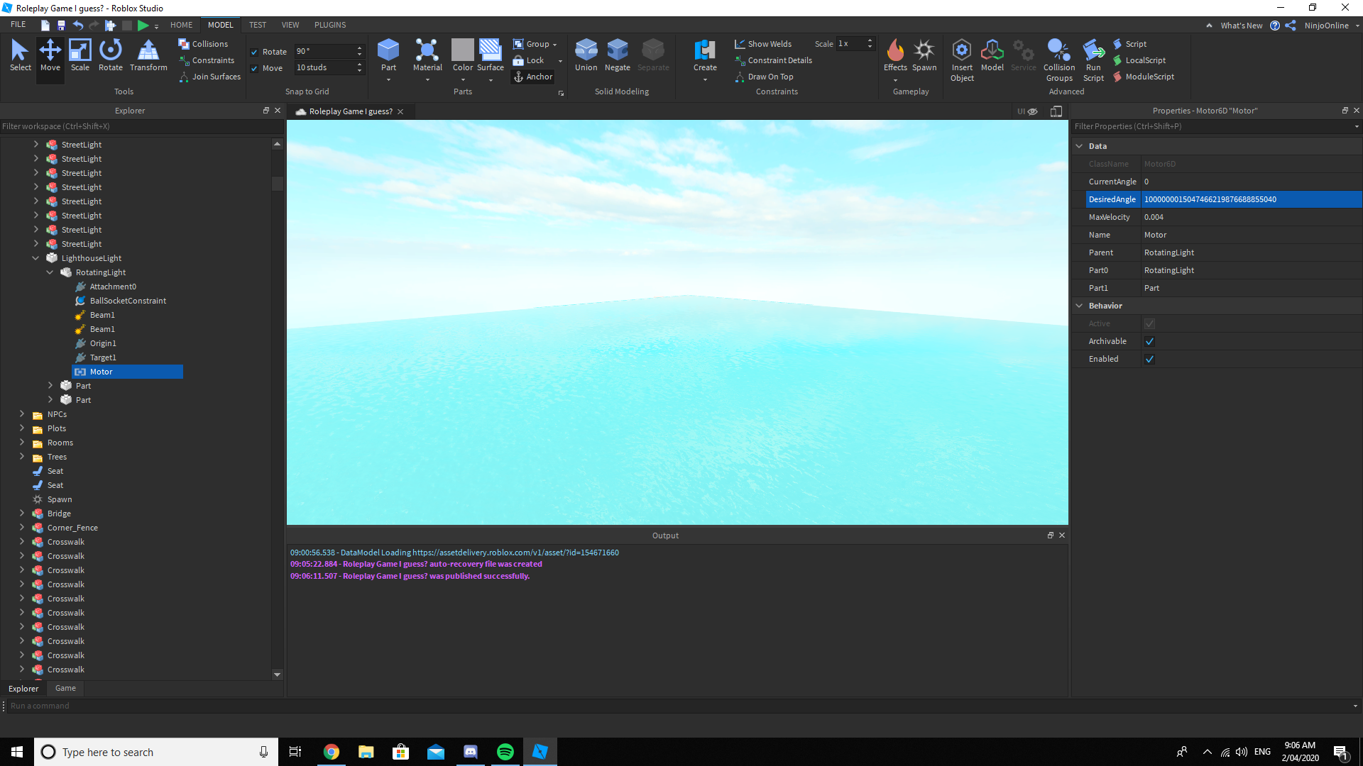 How To Get A Motor6d To Truely Rotate Forever Without Code If Possible Scripting Support