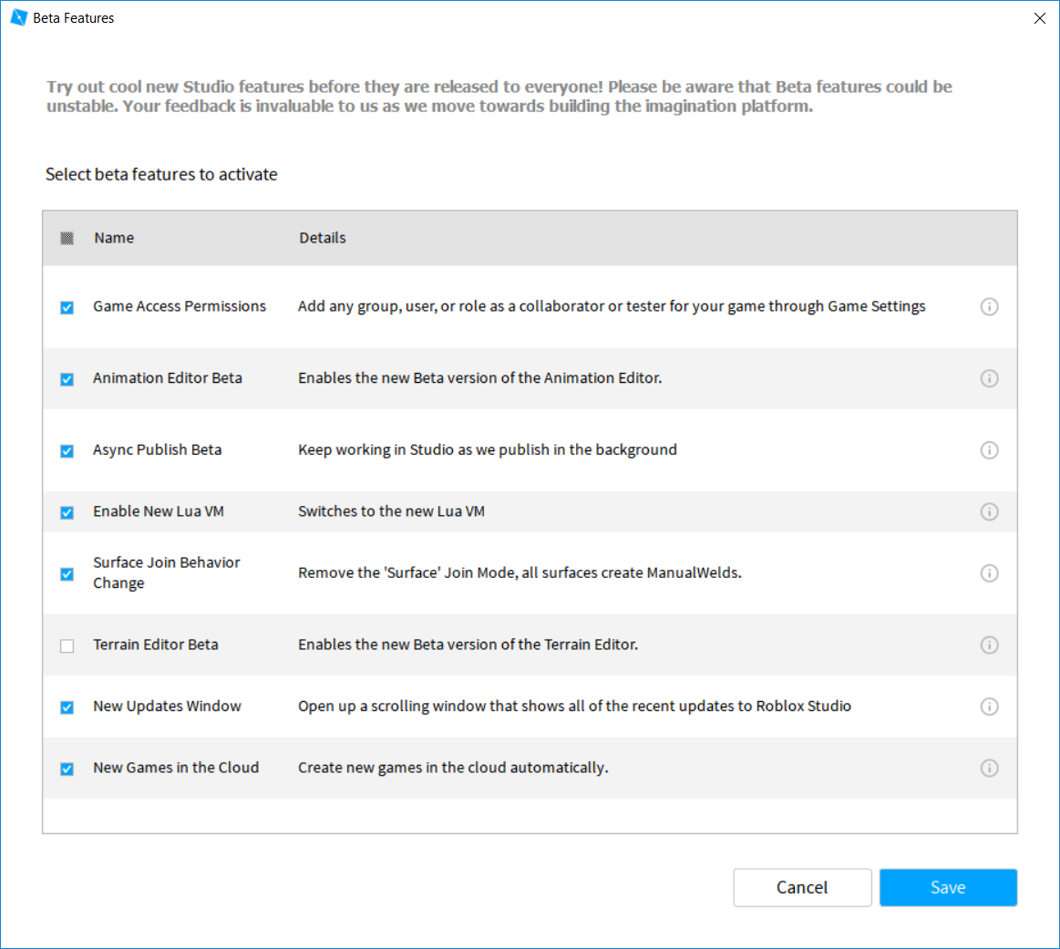 Beta Testers Trust Level Creation - Forum Help - Developer Forum | Roblox