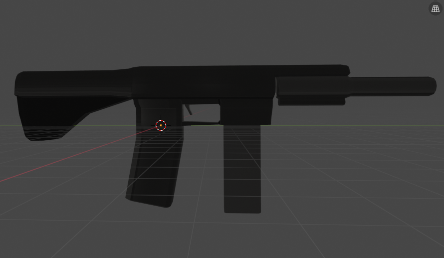 Learning to make a simple gun in Blender - Creations Feedback ...