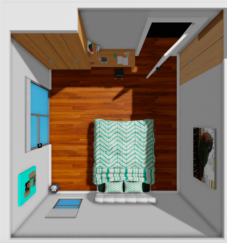 Feedback on semi realistic bedroom c: - Creations Feedback - Developer ...