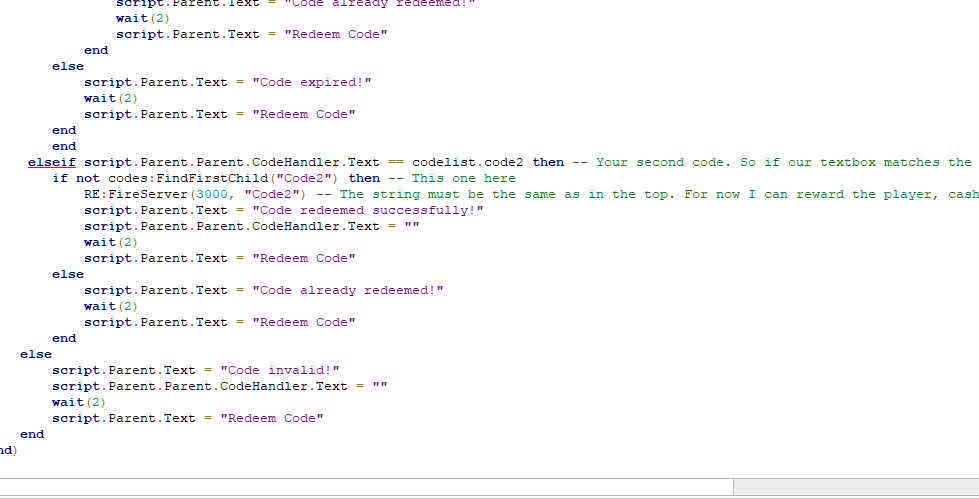 I remove some code and an error happened - Scripting Support ...