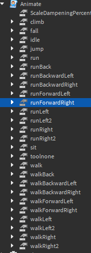 Help in changing default animations - Scripting Support - Developer Forum | Roblox