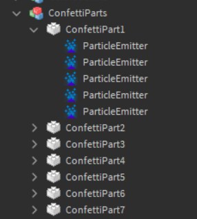 Confetti Cannon Dev Product Script Not Working - Scripting Support - Developer Forum | Roblox