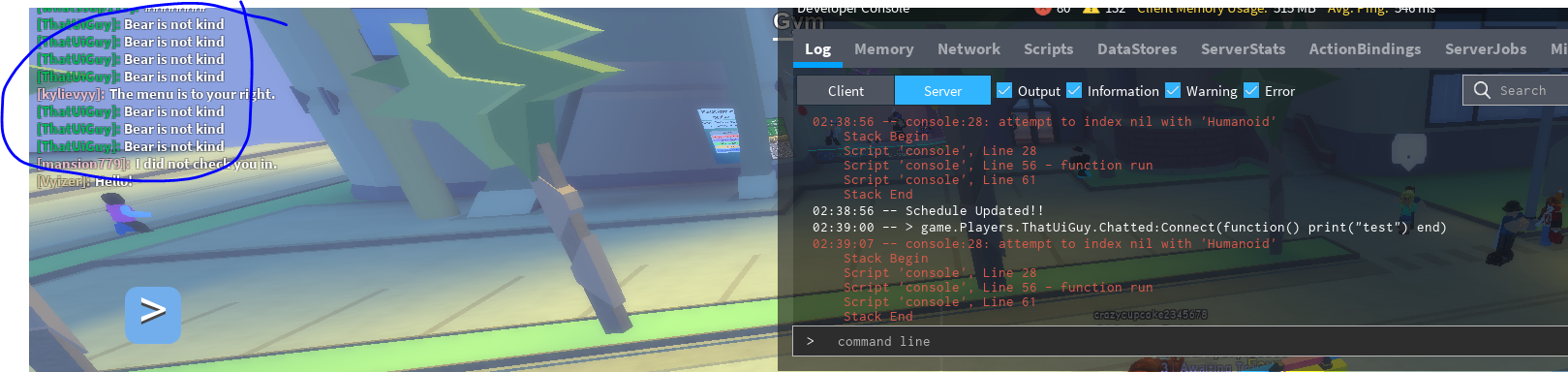 .Chatted can be overridden under certain conditions - how to not override? - Scripting Support ...