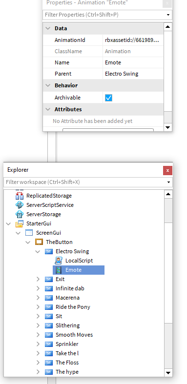 Dance Gui not working - Scripting Support - Developer Forum | Roblox
