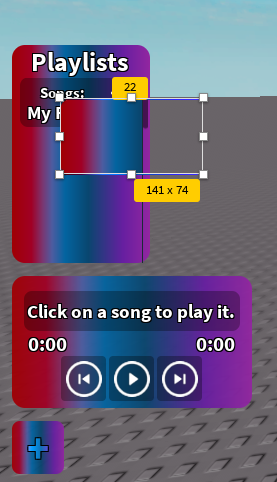 How to make the part of the frame that's not in the scrolling frame visible? - Scripting Support ...