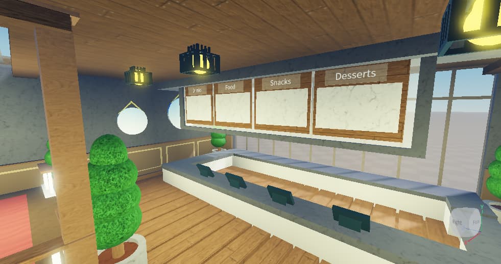 My First Cafe Build - Creations Feedback - Developer Forum | Roblox