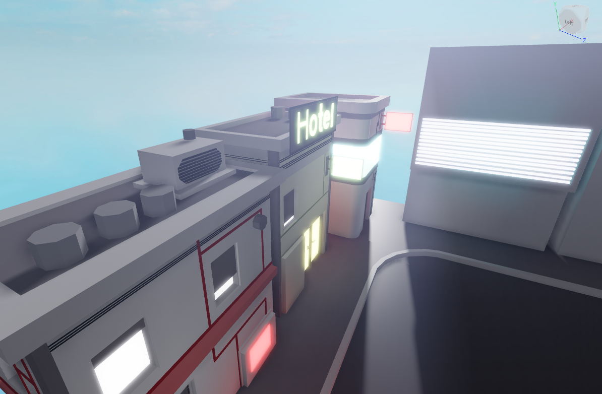 Low poly futuristic urban area - Creations Feedback - Developer Forum ...
