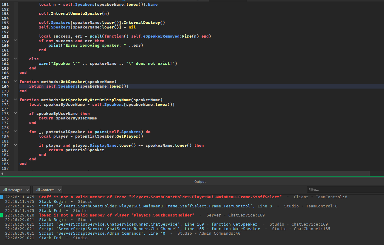 Help with Mute command - Scripting Support - Developer Forum | Roblox