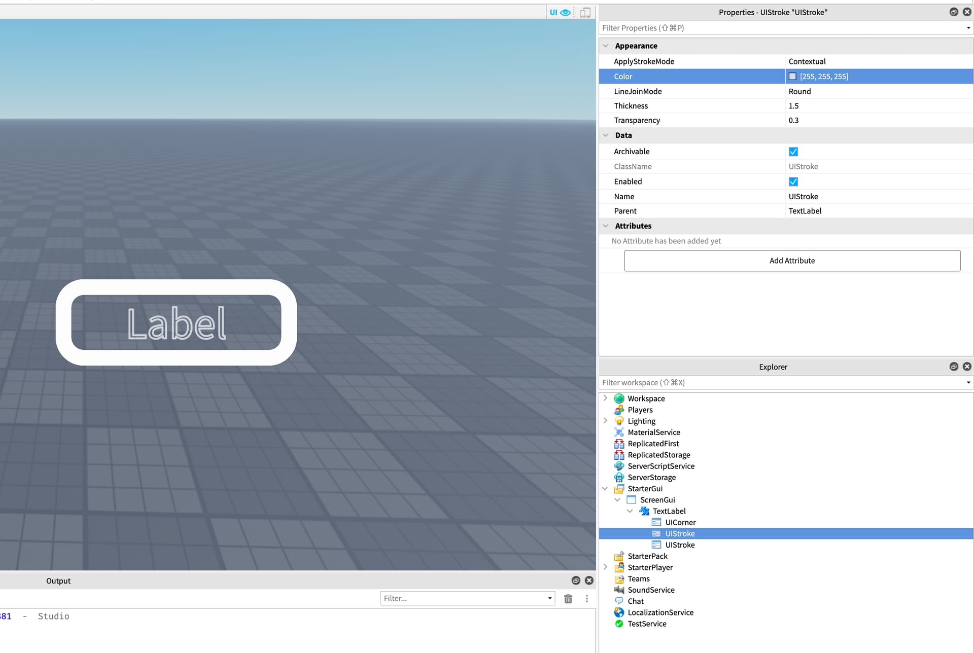 Opaque Button with transparent text? - Art Design Support - Developer ...