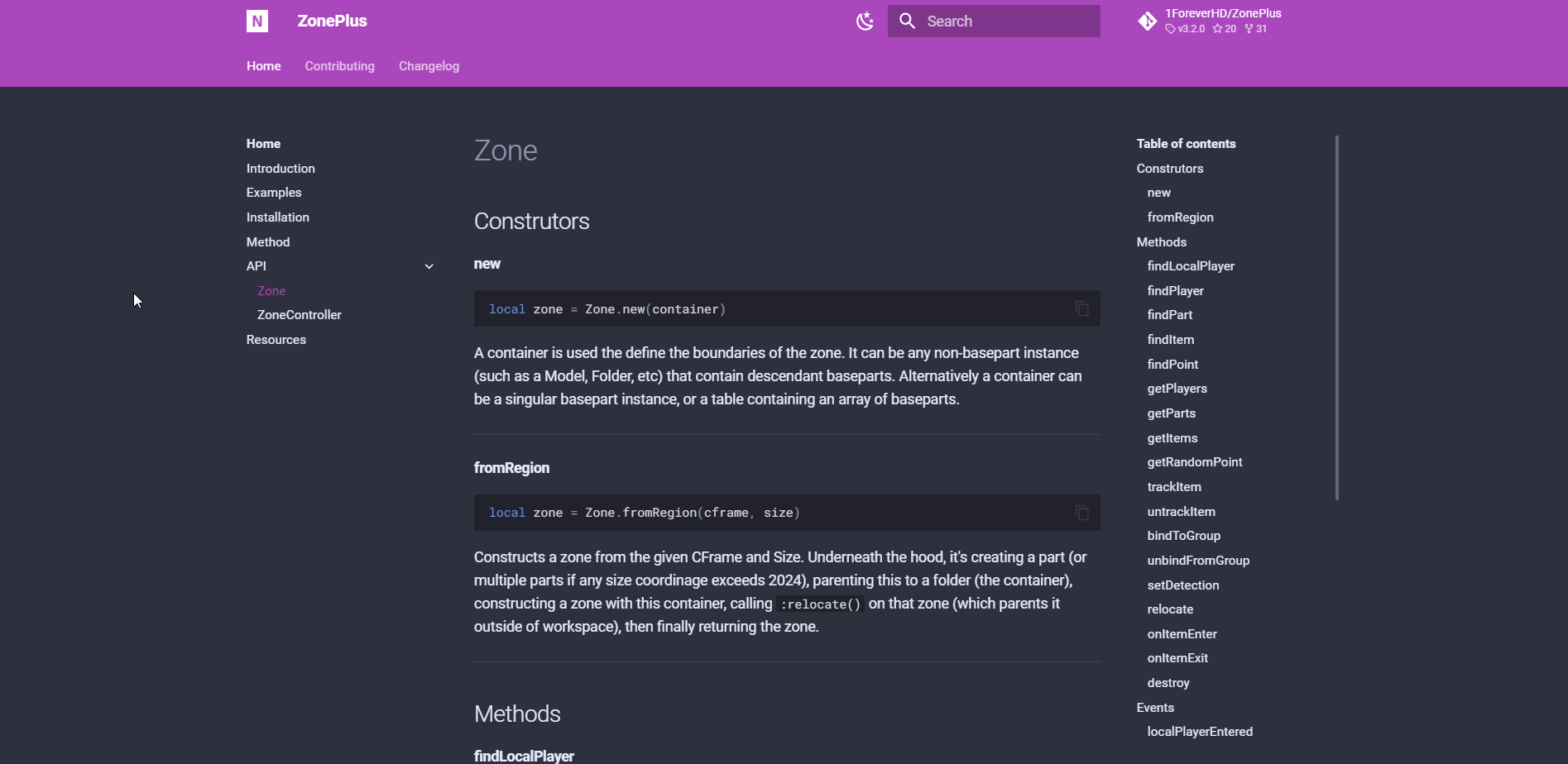 ZonePlus v3.2.0 | Construct dynamic zones and effectively determine ...