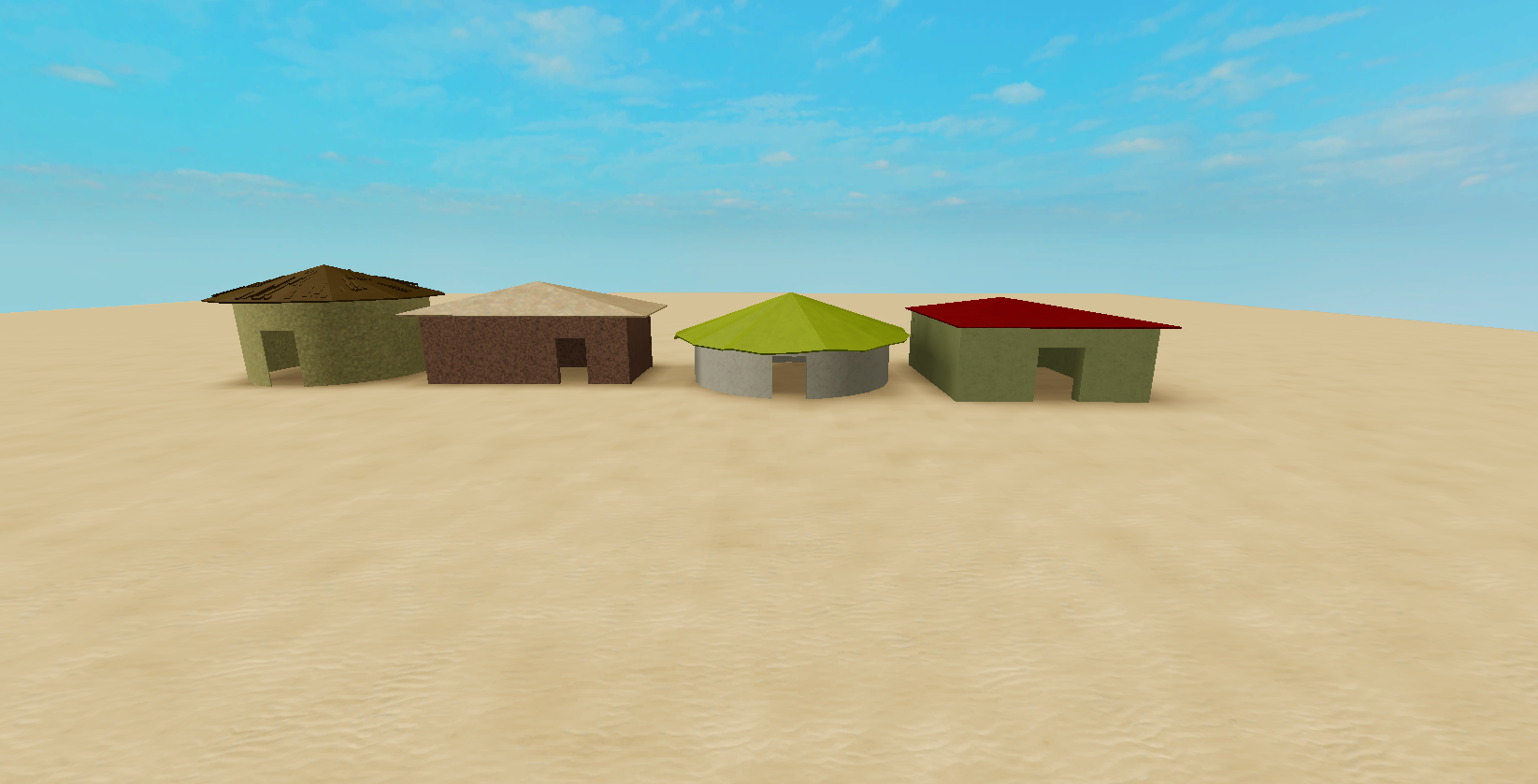 Feedback for Four Village House Models - Creations Feedback - Developer ...