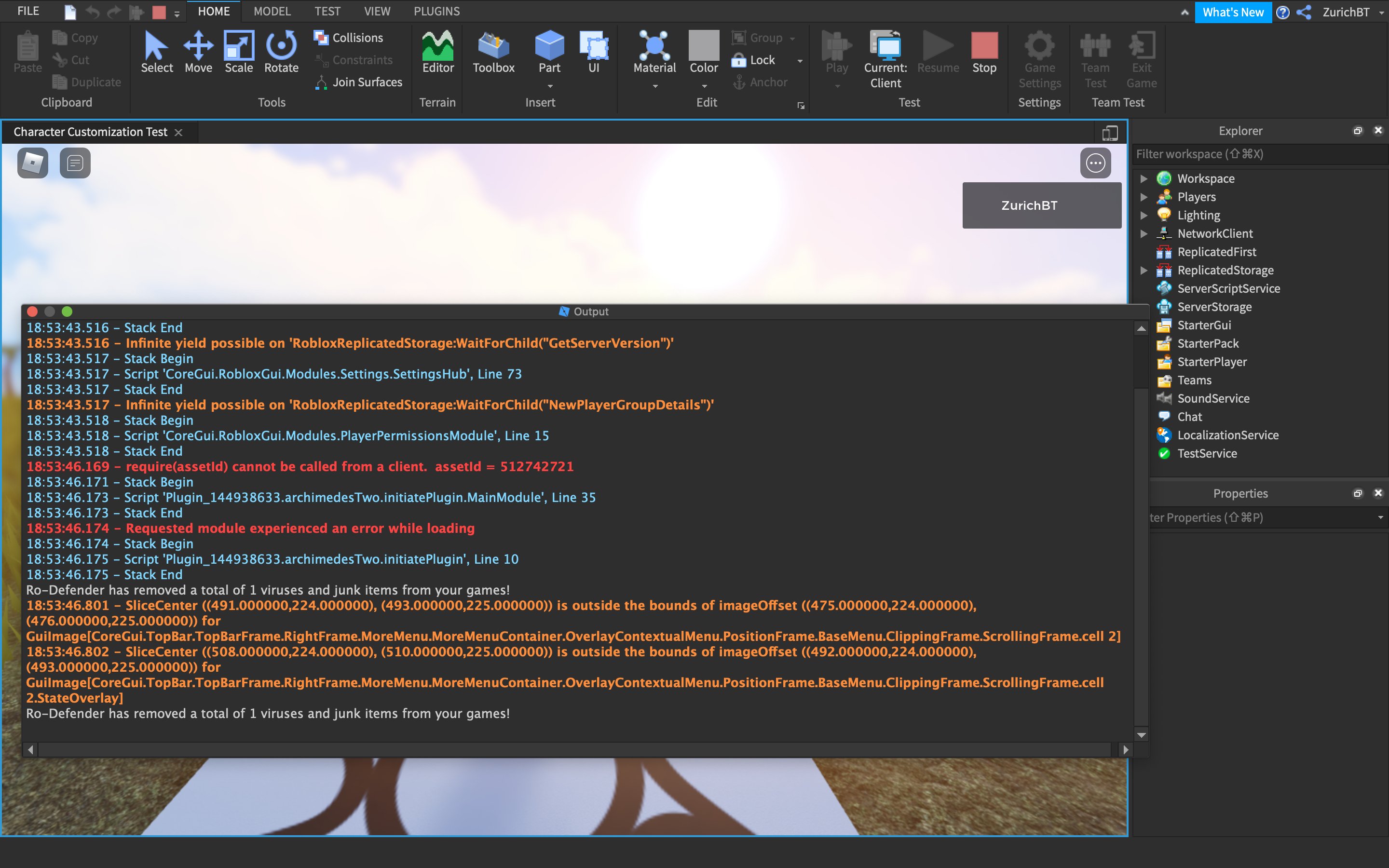 Extremely long wait times between client tests and script not running ...