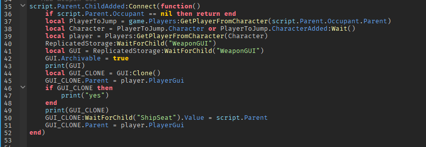 Part returning nil on clone - Scripting Support - Developer Forum | Roblox
