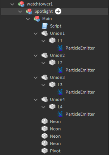 Watchtower spotlight rotation fail - Scripting Support - Developer ...