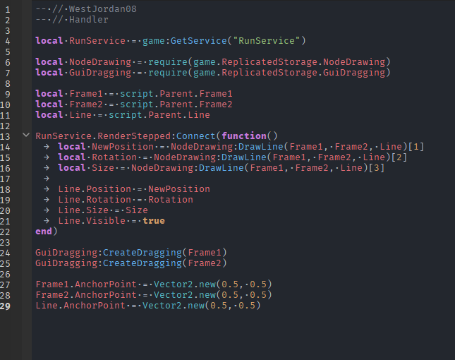 Rotation between 2 GUI objects - Scripting Support - Developer Forum | Roblox