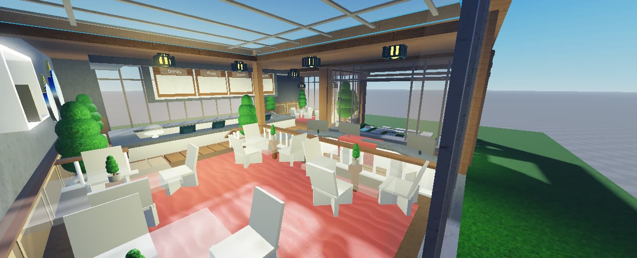 My First Cafe Build - Creations Feedback - Developer Forum | Roblox