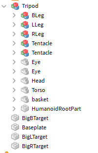 Inverse Kinematics for Tripod - Scripting Support - Developer Forum | Roblox