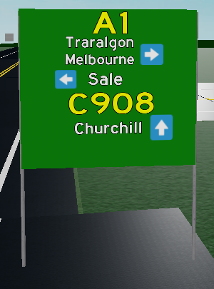 Best way to make good Highway signs - Building Support - Developer ...