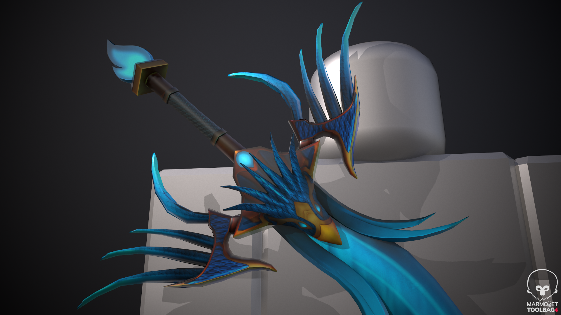 UGC Concept #6 - Blue Phoenix Sword - Creations Feedback - Developer ...