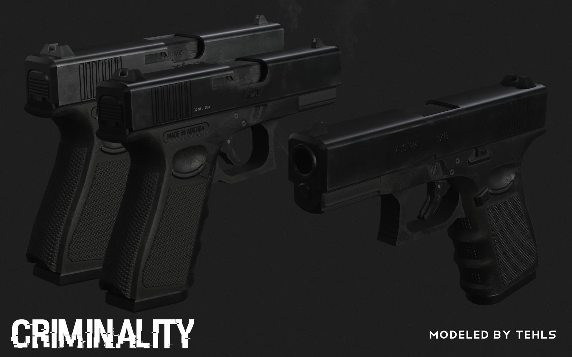 Weapon models (+ miscellaneous) for Criminality (WIP) - Creations ...