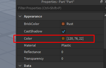 Color3 issue with ROBLOX? - Scripting Support - Developer Forum | Roblox