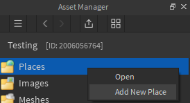 How do i create a place under a group universe? - Scripting Support - Developer Forum | Roblox