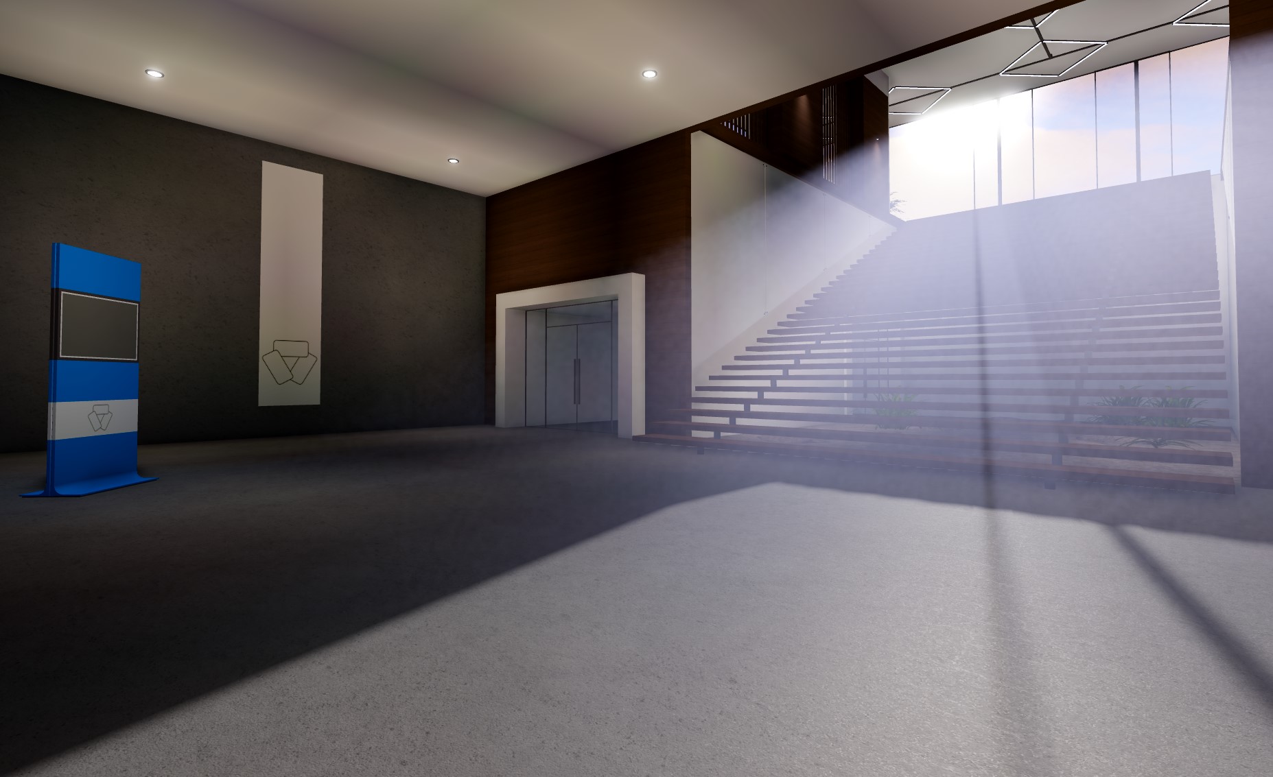 Modern architecture - A Realistic Building - Building Support ...