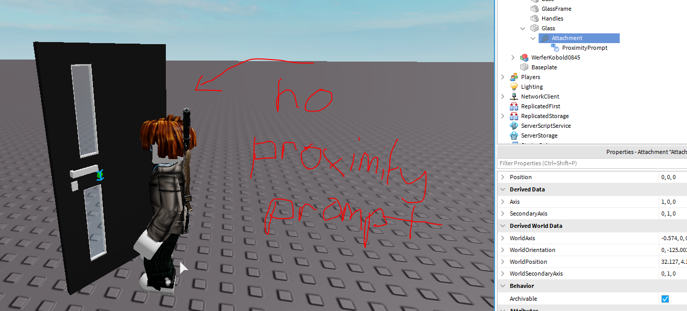 ProximityPrompt not showing up in anchored parts - Scripting Support - Developer Forum | Roblox