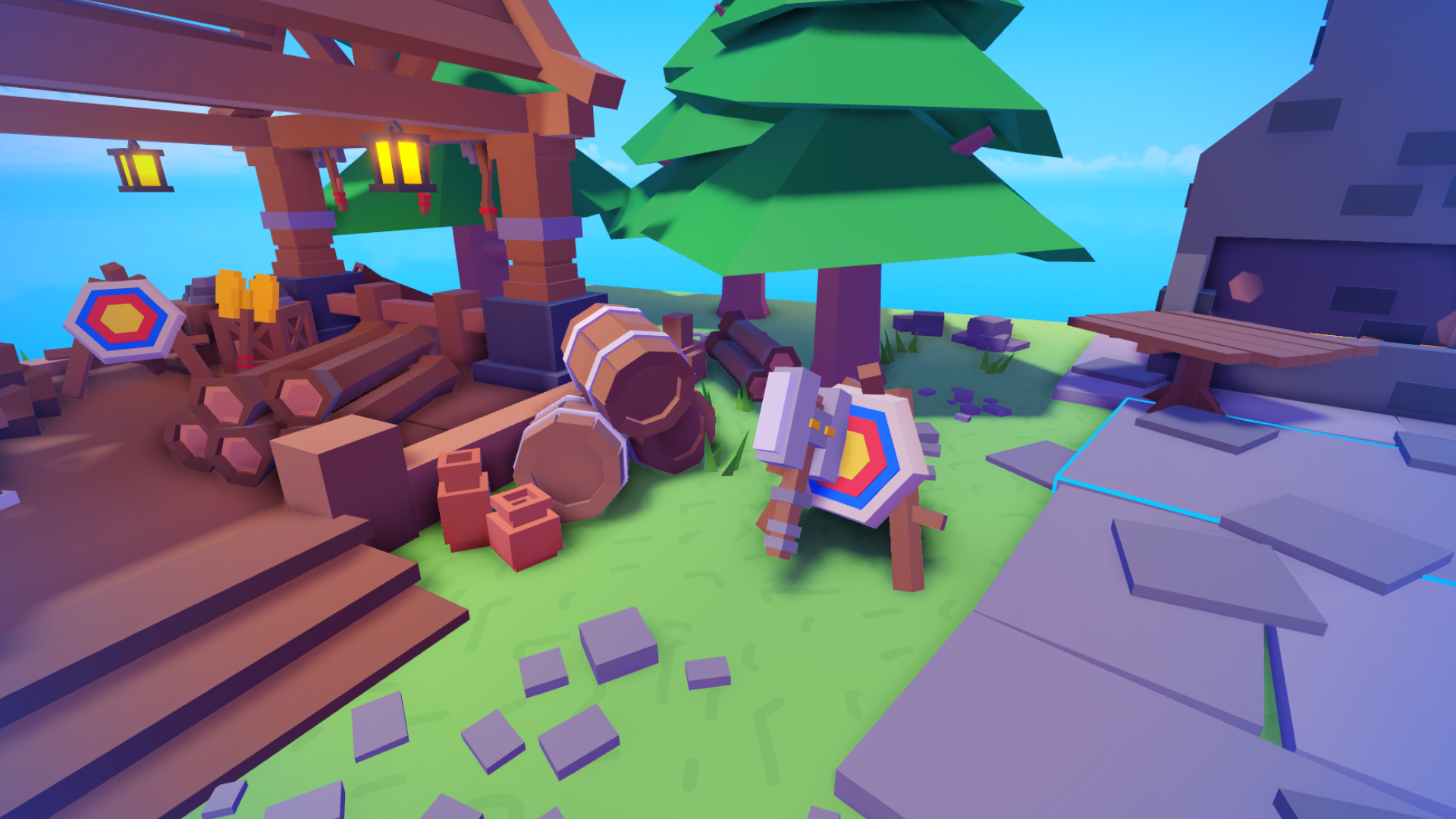 Low poly Wooden Blacksmith build - Creations Feedback - Developer Forum ...