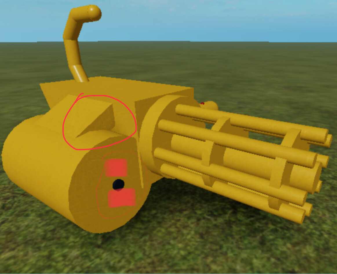 A weapon model i made - Creations Feedback - Developer Forum | Roblox