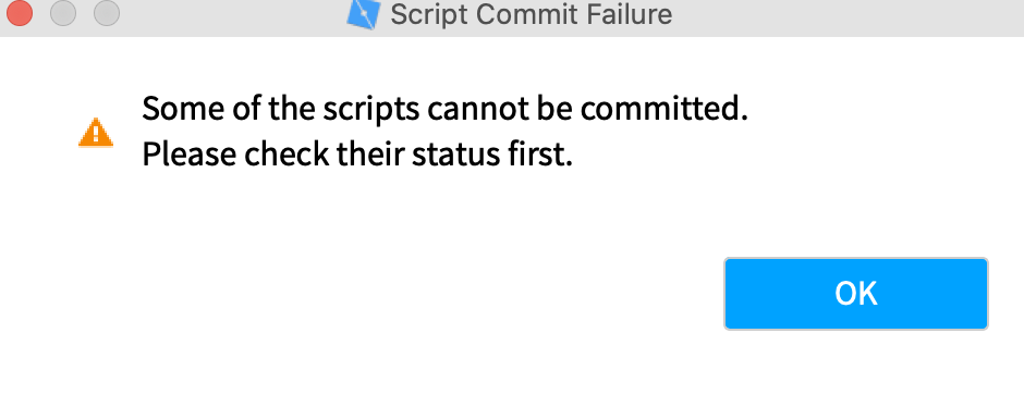 Script Commit Failure - Scripting Support - Developer Forum | Roblox