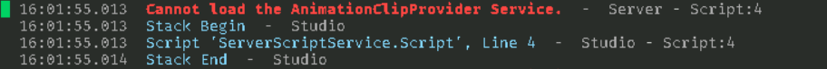 Crawl Animation not working - Scripting Support - Developer Forum | Roblox
