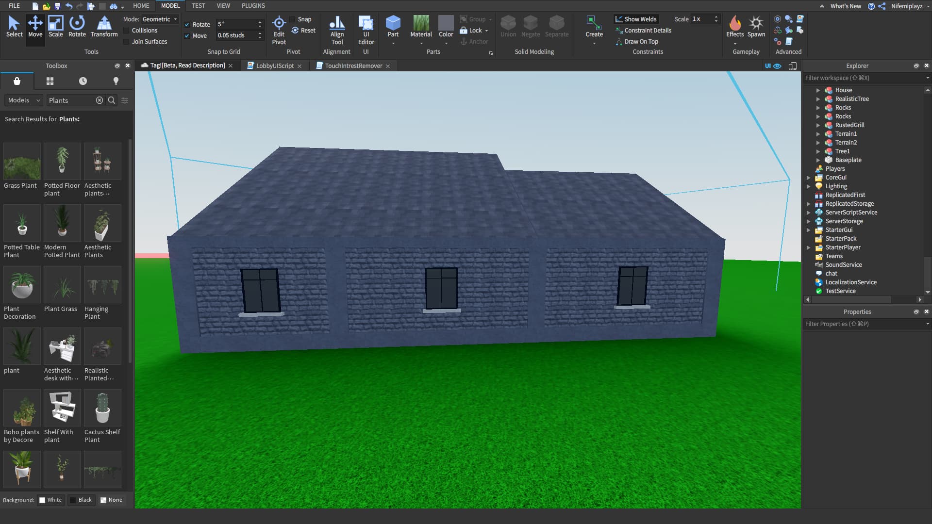 How can i make the house building style somewhat similar to the ...