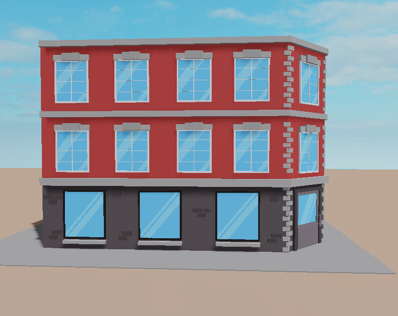 Cartoon Building Png