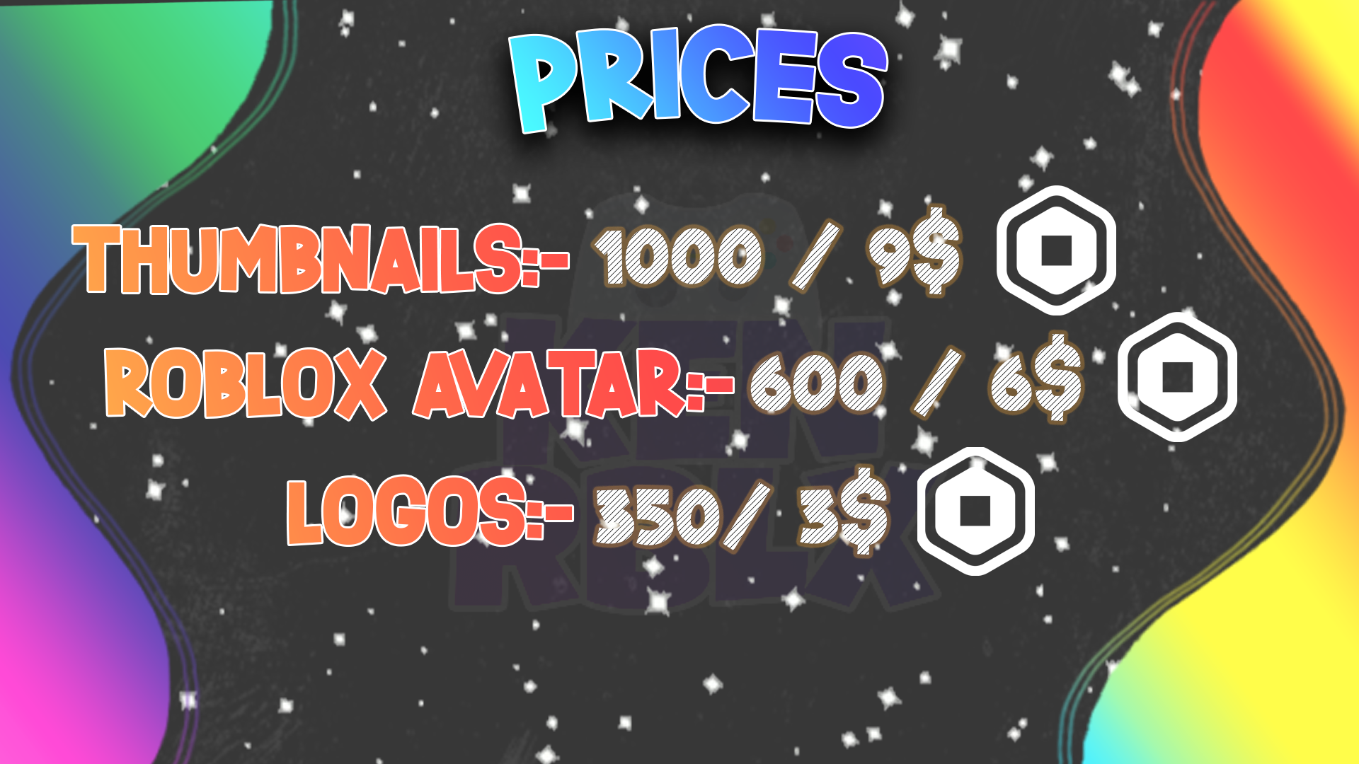 [OPEN!] GFX Designer for Hire! (Thumbnails, Icons, Roblox Avatar and ...