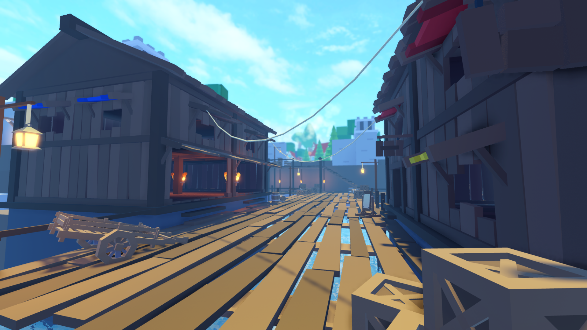 My second Low Poly Docks build - Creations Feedback - Developer Forum ...